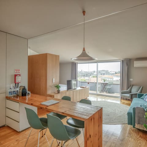 Rooftop Studio with Terrace – Luxflat Serviced Apartments
